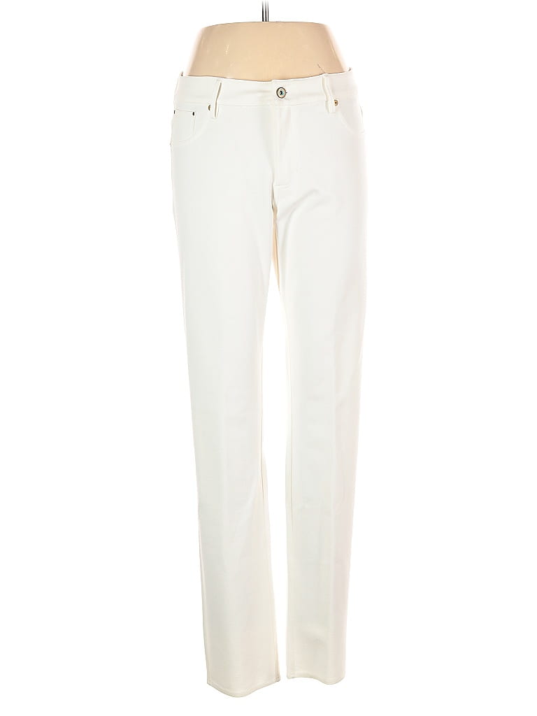 Christopher Blue 100% Polyester Ivory Jeans Size 12 - 80% off | ThredUp