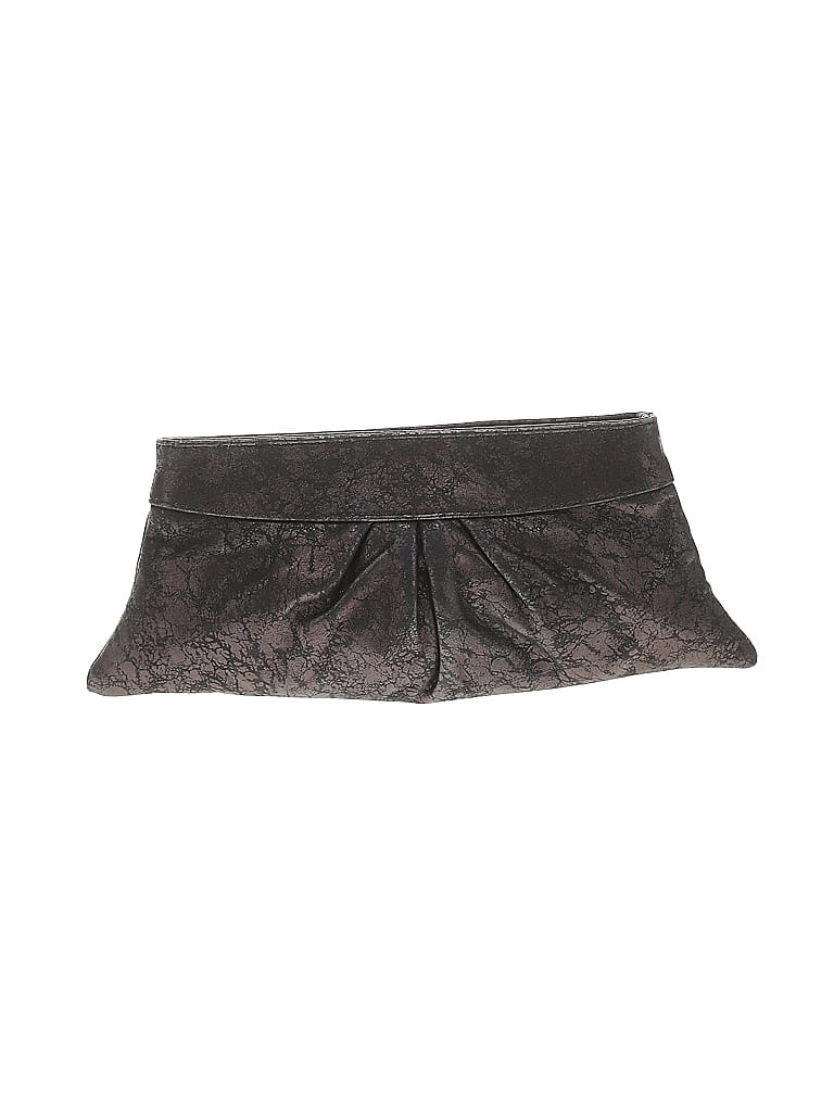 Lauren Merkin Gray Black Clutch One Size - 79% off | ThredUp