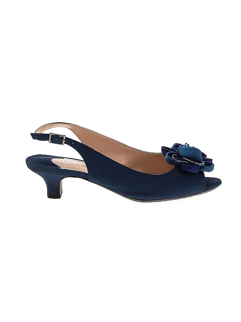 J. Renee Blue Heels Size 8 (wide) - 73% off | ThredUp