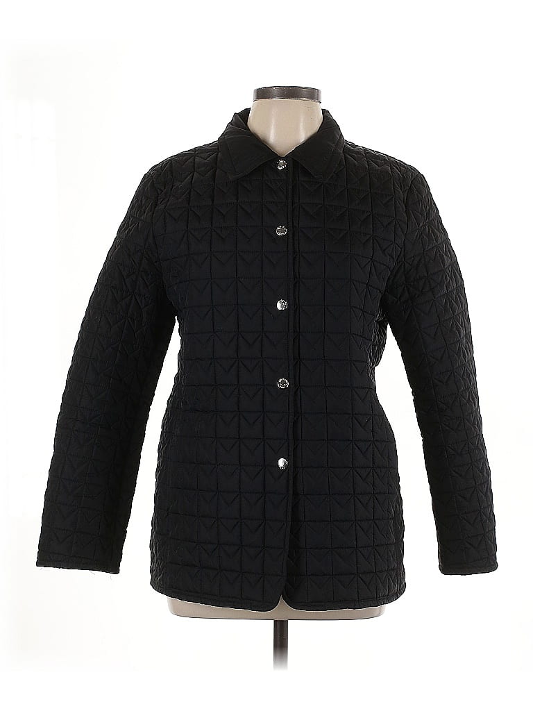 MICHAEL Michael Kors 100% Nylon Black Coat Size L - 72% off | ThredUp