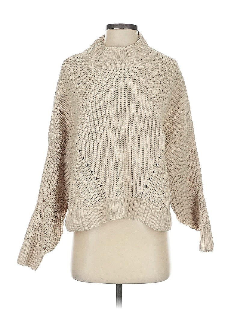 Hyfve Tan Turtleneck Sweater Size S - 44% off | ThredUp
