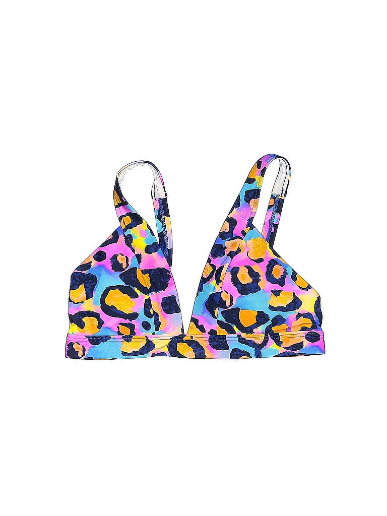 Infamous Swim Print Purple Swimsuit Top Size L - 73% off | ThredUp