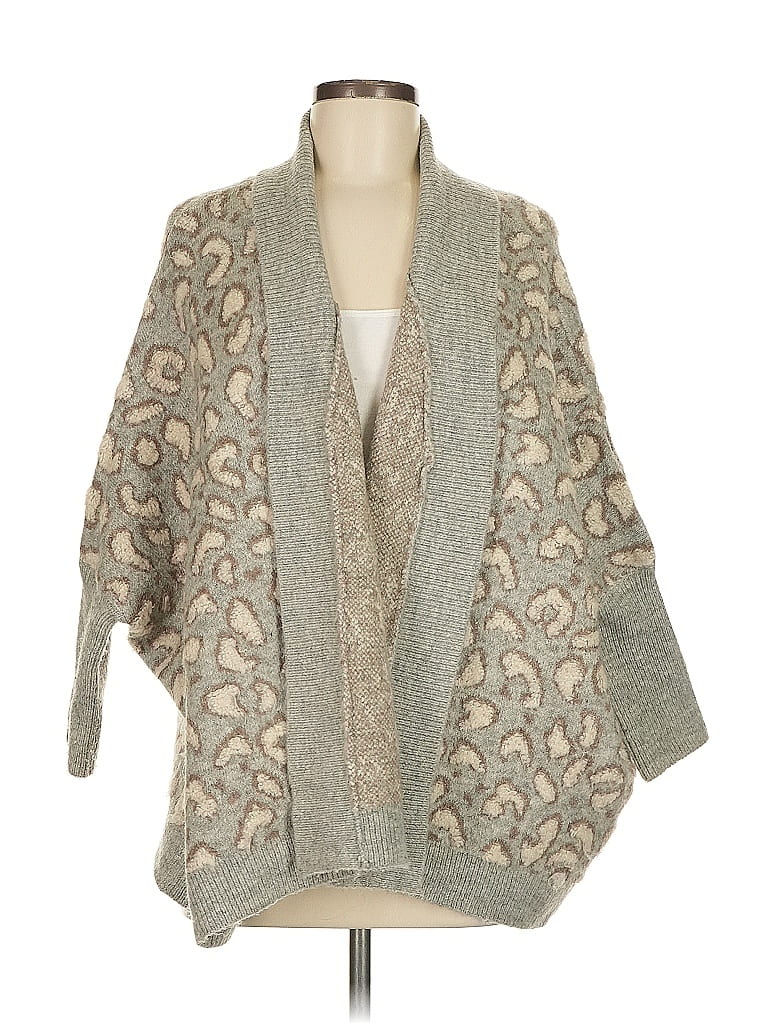 Akemi + Kin Gray Cardigan One Size - 70% off | ThredUp