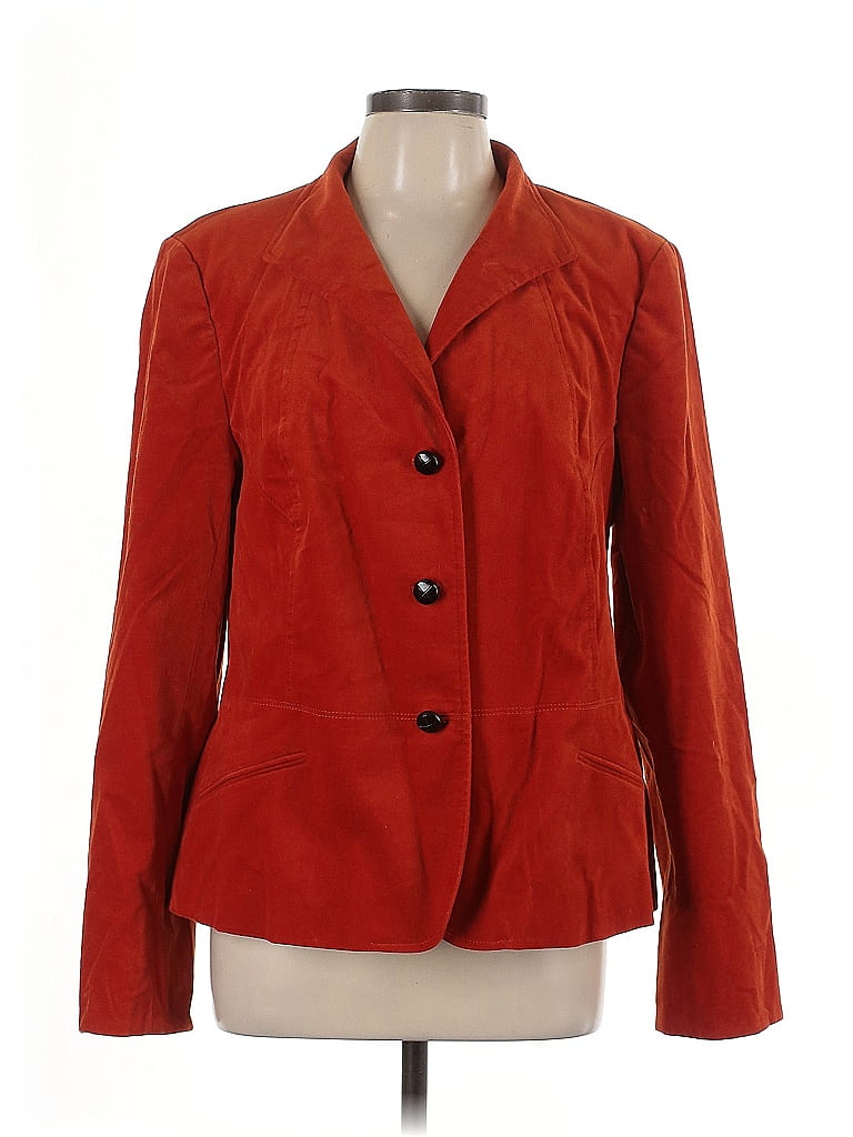 Talbots Red Blazer Size L - 76% off | ThredUp