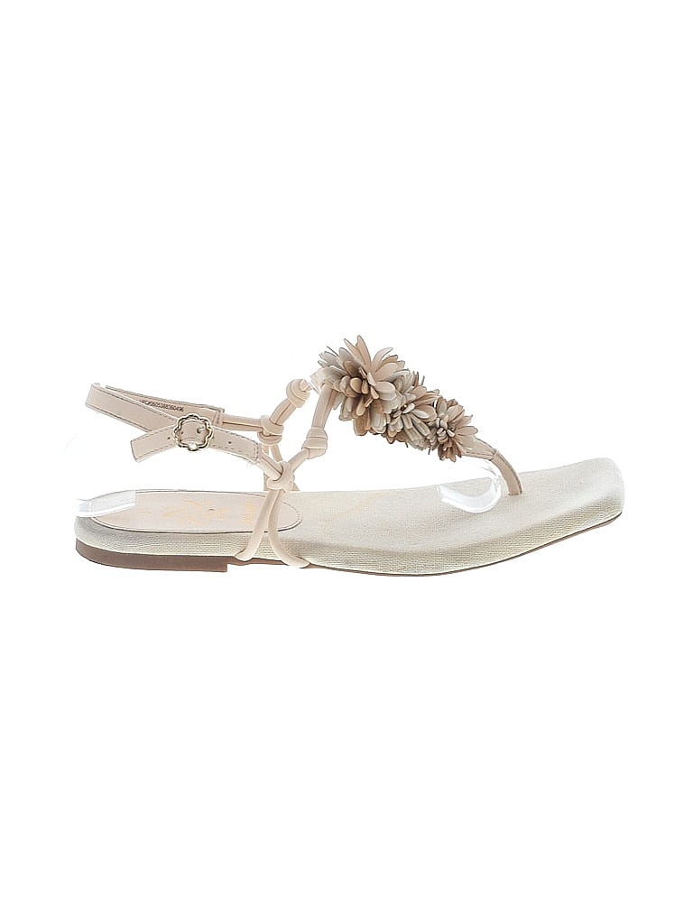 Sam & Libby Ivory Tan Sandals Size 8 1/2 - 48% off | ThredUp