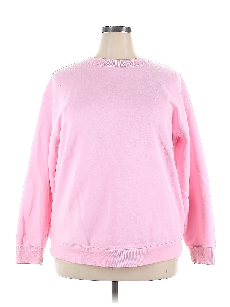 Universal Thread Pink Sweatshirt Size XXL - 44% off | ThredUp