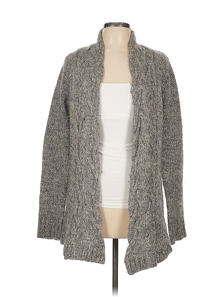Berretti Gray Cardigan Size L - 67% off | ThredUp