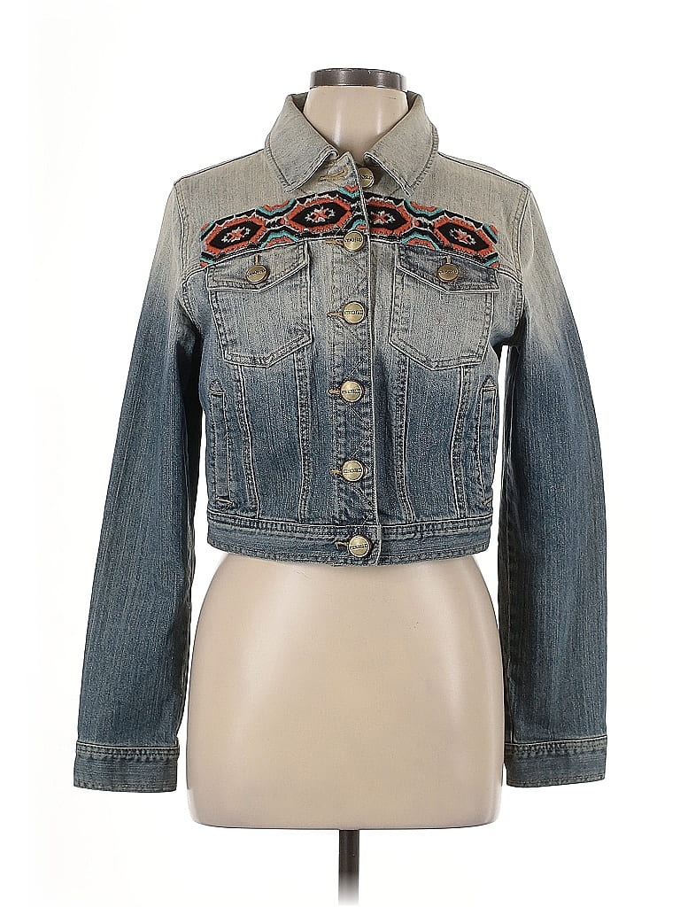 Chord 100% Spandex Blue Denim Jacket Size L - 66% off | ThredUp