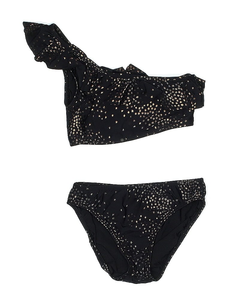 PilyQ Stars Gold Two Piece Swimsuit Size 8 (big kids) - 72% off | ThredUp