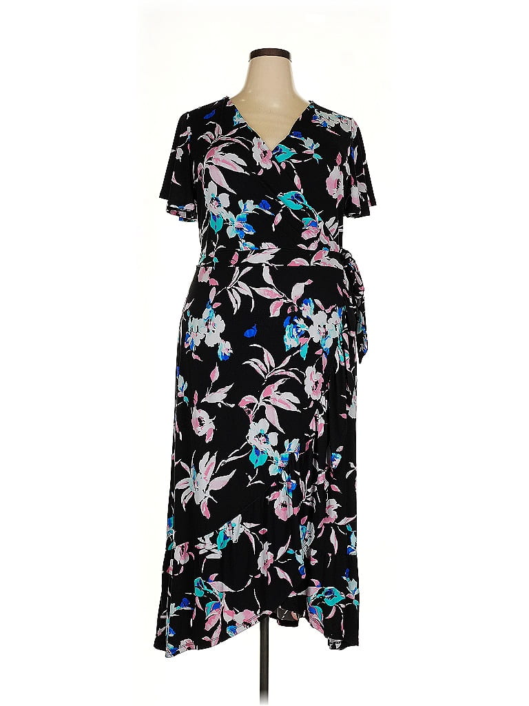 Lane Bryant Black Casual Dress Size 18 - 60% off | ThredUp