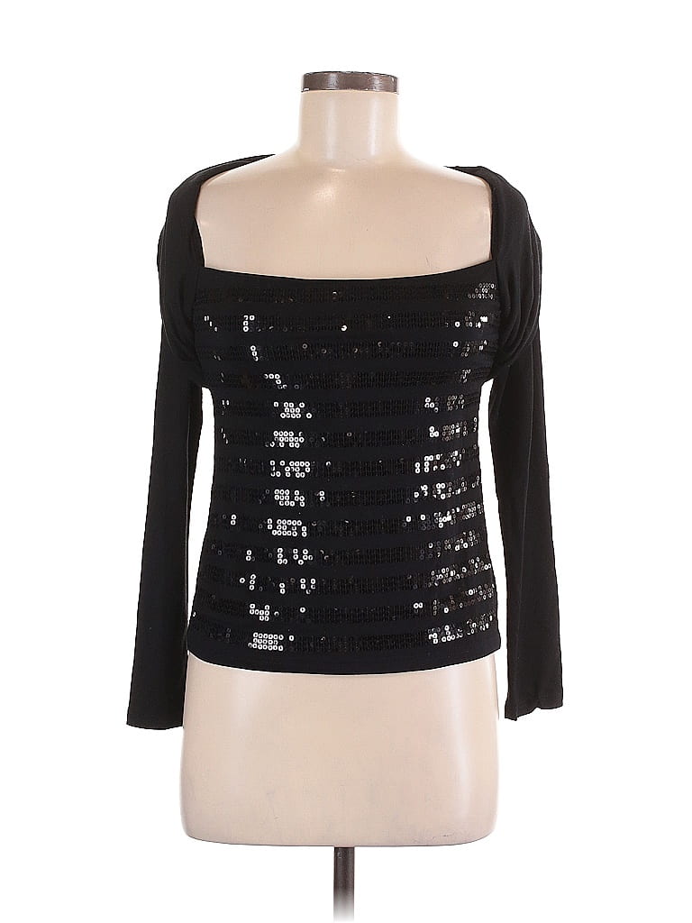Joseph Ribkoff Black Long Sleeve Top Size 8 - 81% off | ThredUp
