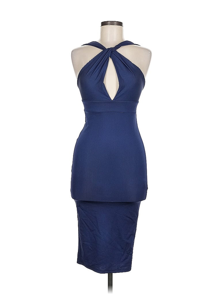 Michael Costello X Revolve Blue Cocktail Dress Size M - 65% off | ThredUp