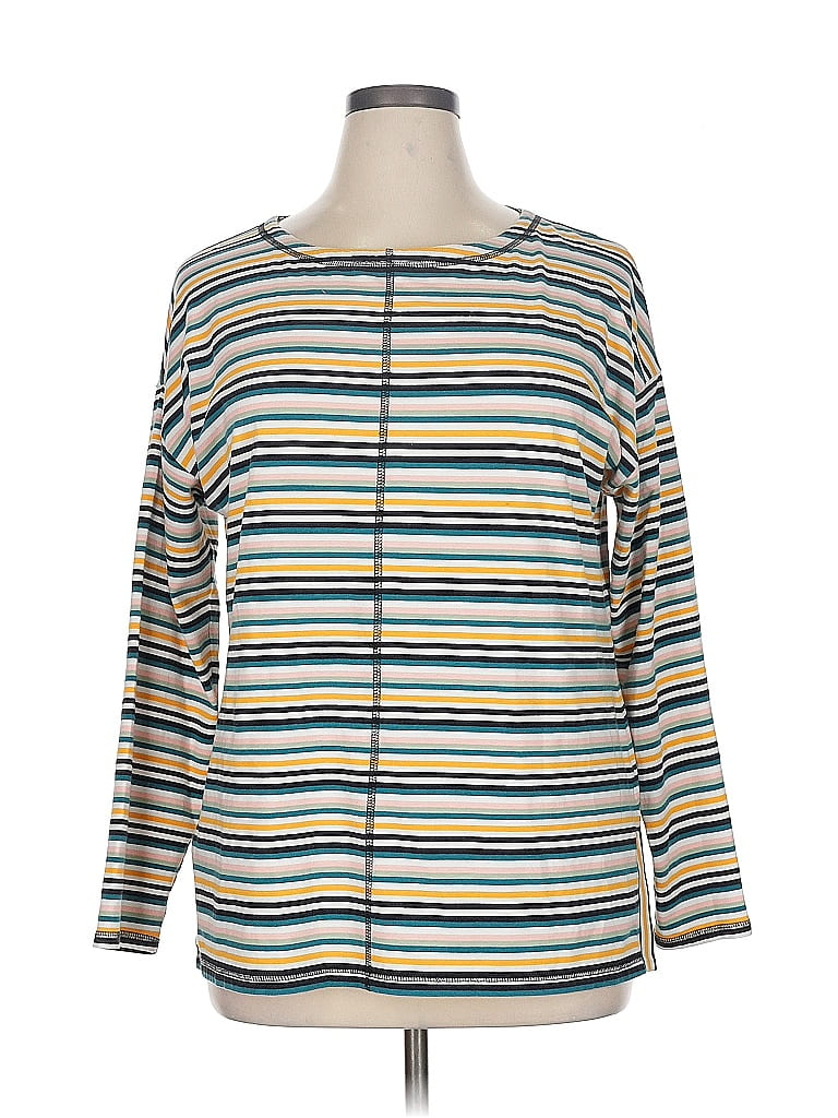 T by Talbots Blue Long Sleeve T-Shirt Size XL - 60% off | ThredUp