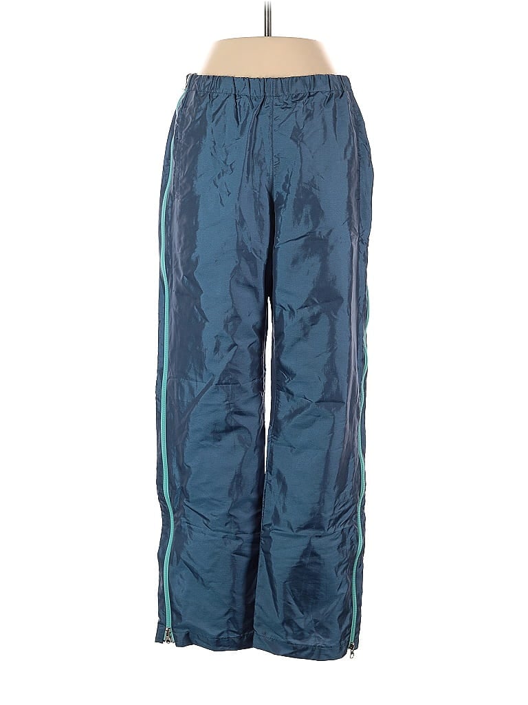 Gap 100% Polyester Tropical Blue Track Pants Size 2 - 61% off | ThredUp