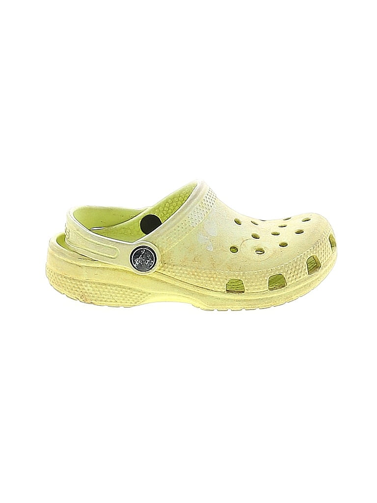 Crocs Yellow Green Clogs Size 10 (big kids) - 33% off | ThredUp