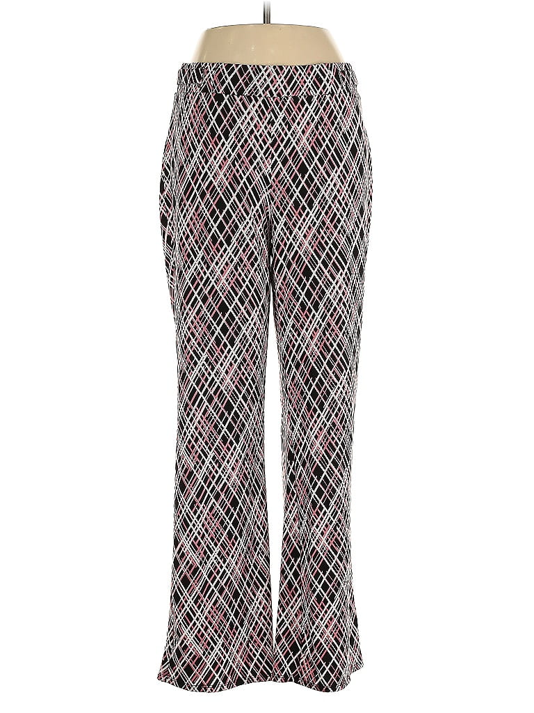 retrology Print Silver Casual Pants Size M - 67% off | ThredUp