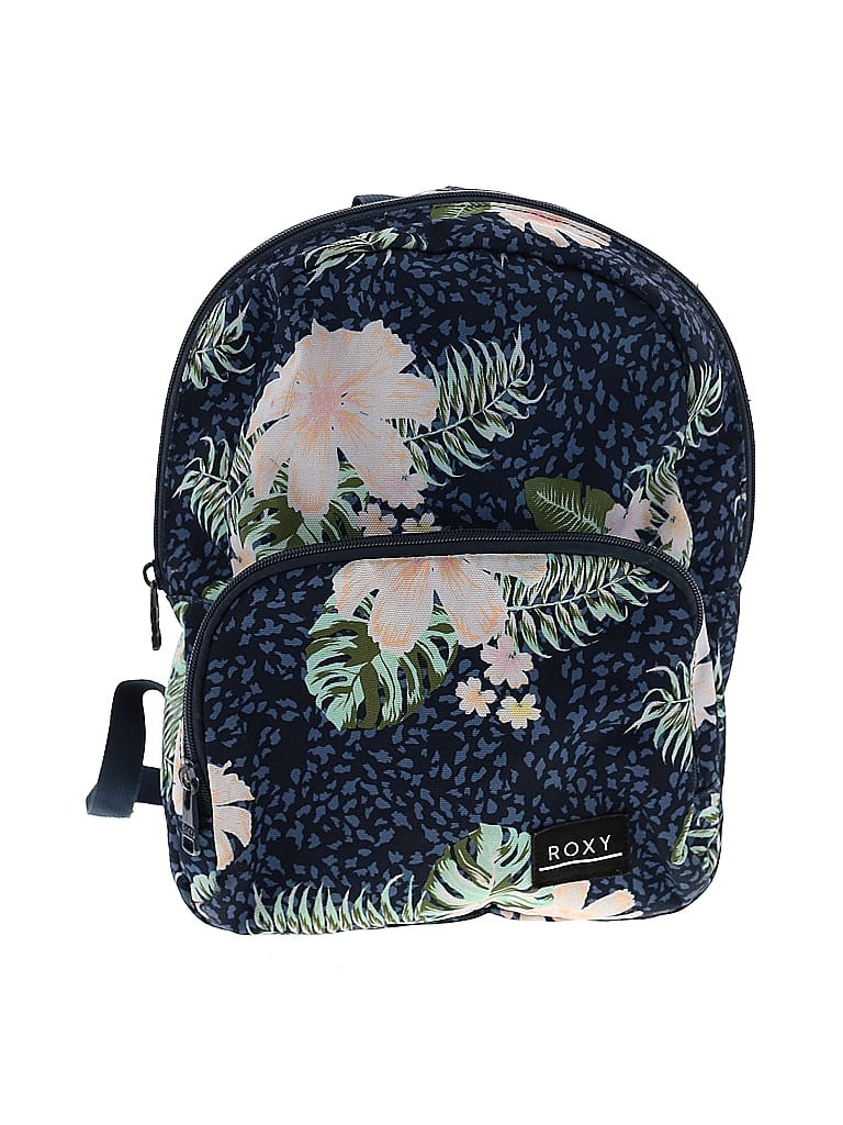 Roxy 100% Polyester Blue Backpack One size - 60% off | ThredUp