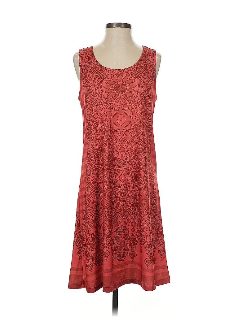 Aventura Paisley Red Casual Dress Size M - 67% off | ThredUp