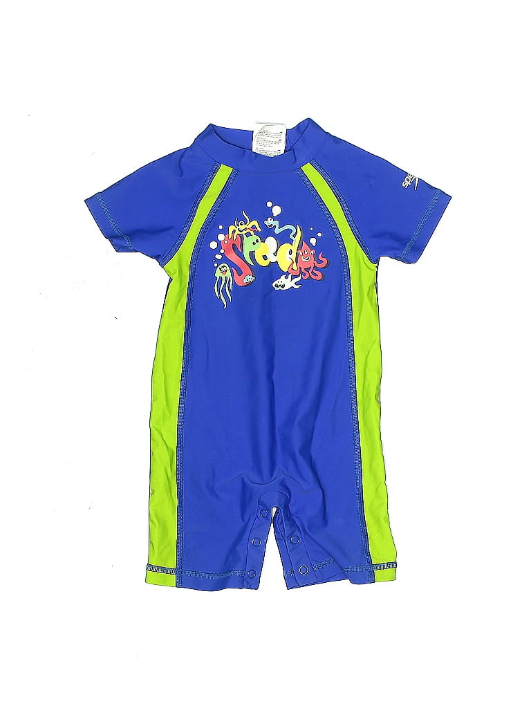 Speedo Blue Rash Guard 12-18 MO / 18 MO - 18% off | ThredUp