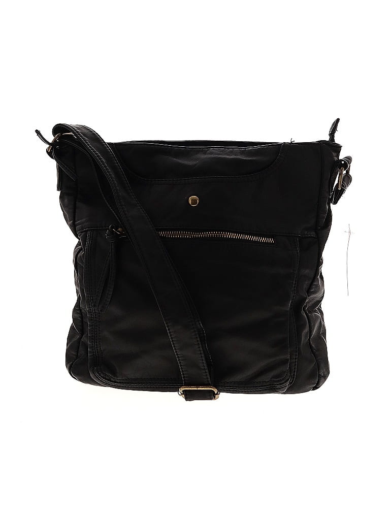 Scarleton Black Leather Crossbody Bag One size - 61% off | ThredUp