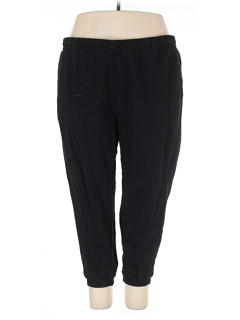 ASOS Solid Black Track Pants Size 20 - 54% off | ThredUp