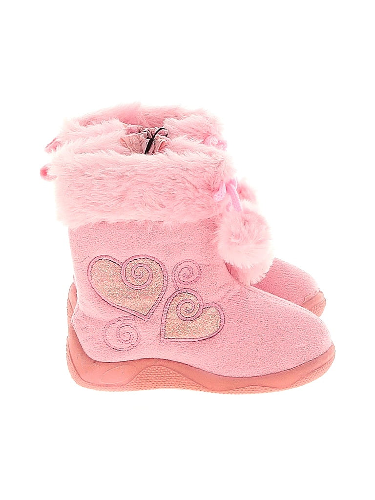 Footsteps Hearts Pink Boots Size 6 - -1% off | ThredUp