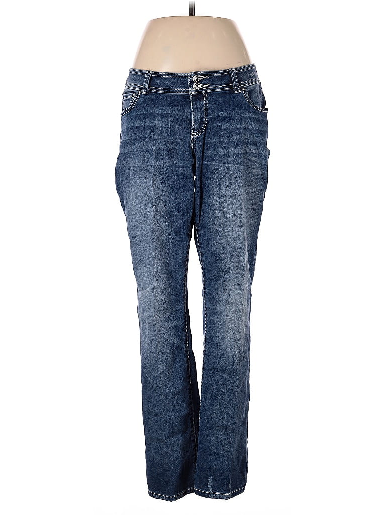 Inc Denim Blue Jeans Size 8 - 75% off | ThredUp