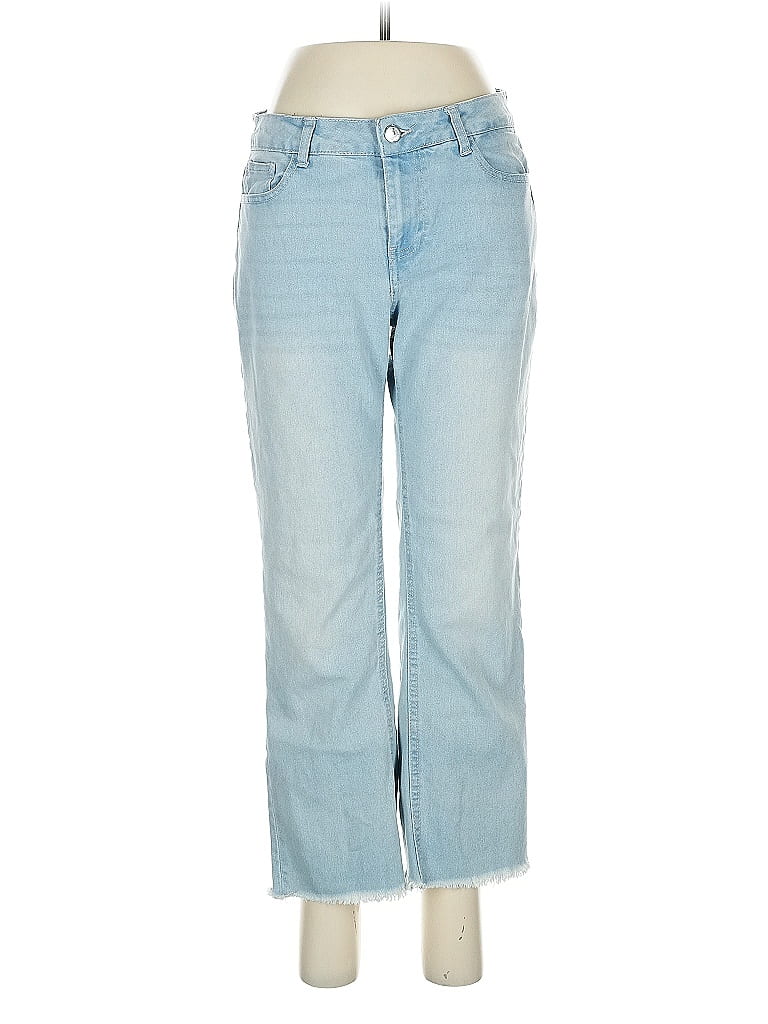 Baccini Hearts Blue Jeans Size 6 (petite) - 44% off | ThredUp