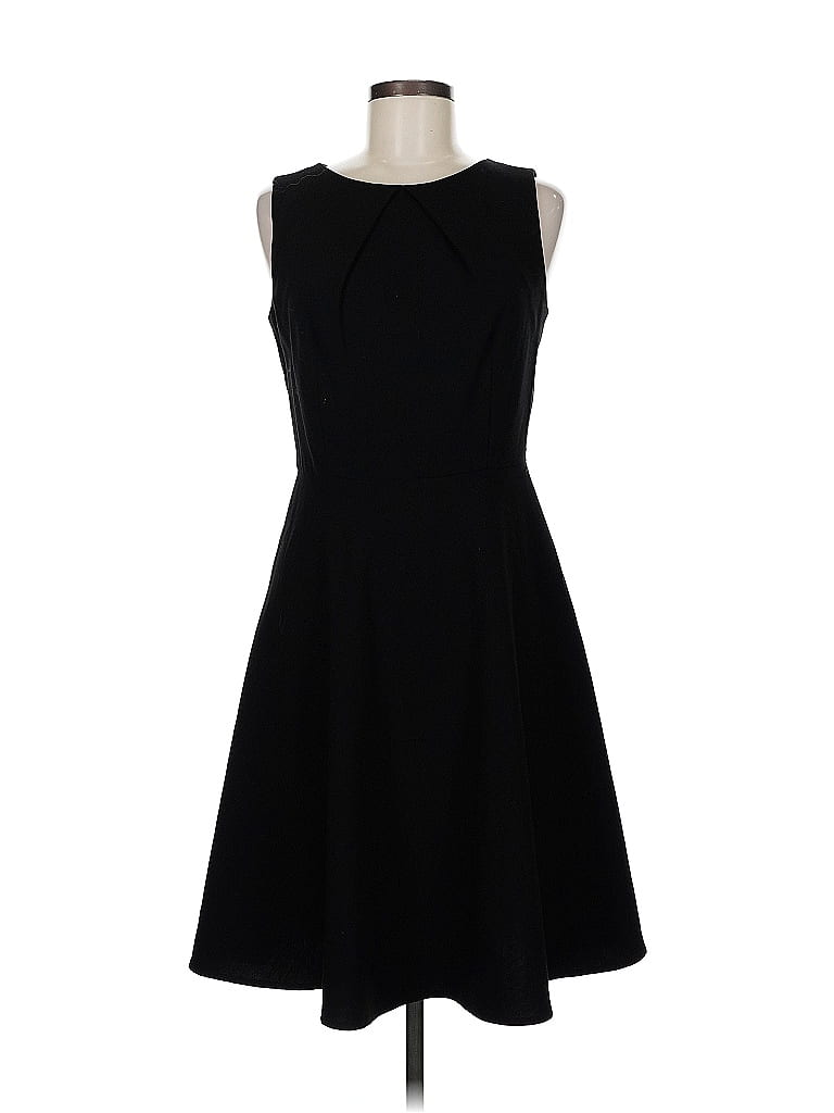 AB Studio Solid Black Cocktail Dress Size 8 - 40% off | ThredUp