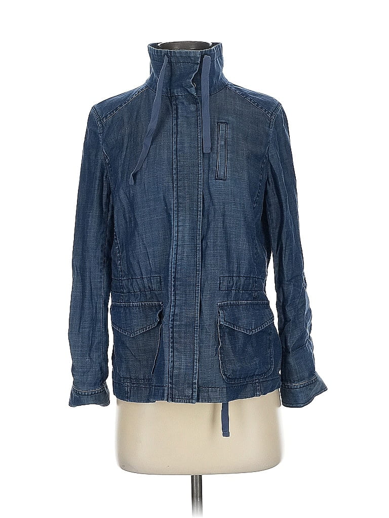 Talbots Blue Denim Jacket Size S (petite) - 77% off | ThredUp
