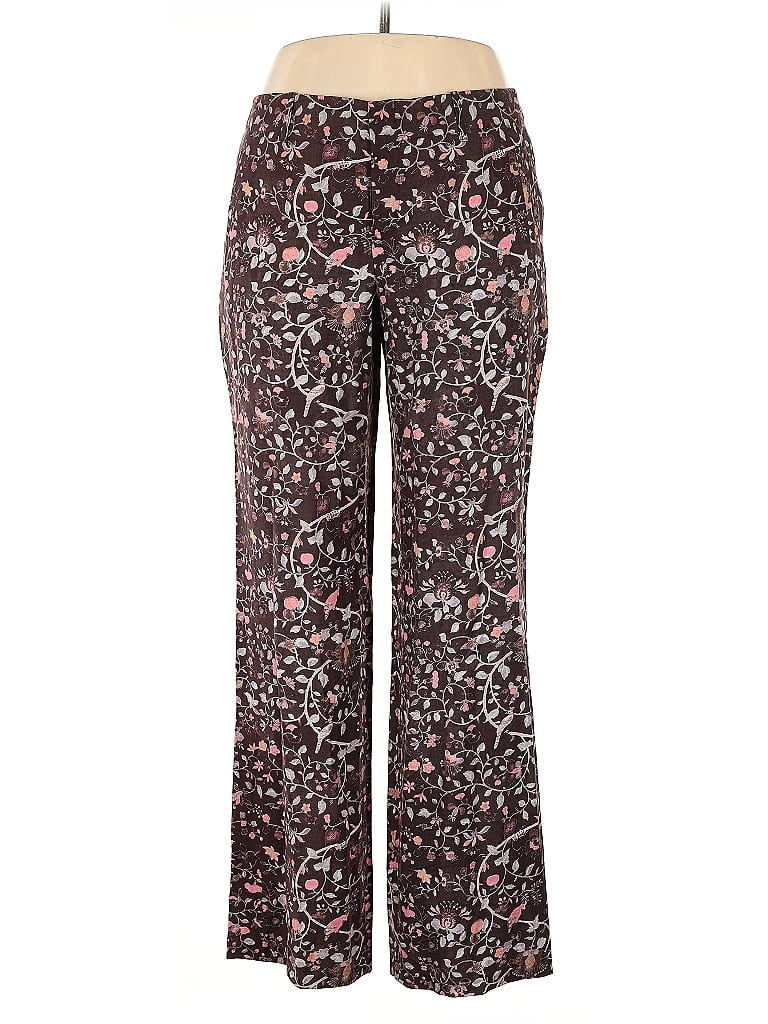 Peruvian Connection Animal Print Brown Casual Pants Size 12 - 75% off ...