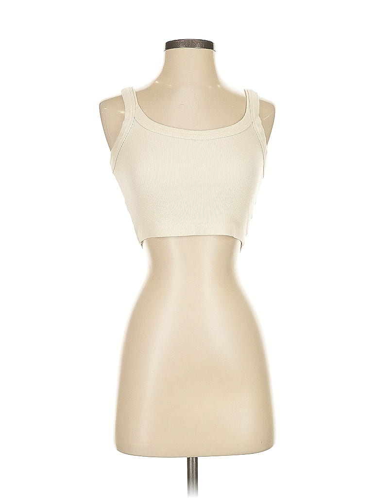 Hering Fashion Ivory Tank Top Size S - 36% off | ThredUp