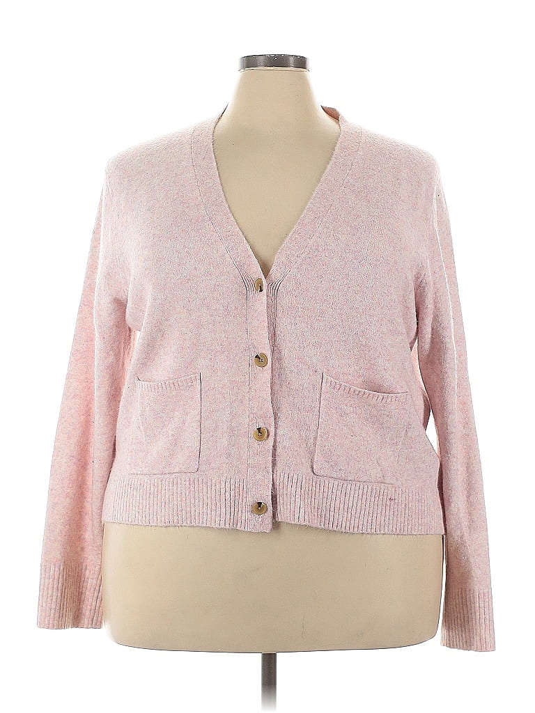 J.Crew Factory Store Pink Cardigan Size 3X - 52% off | ThredUp