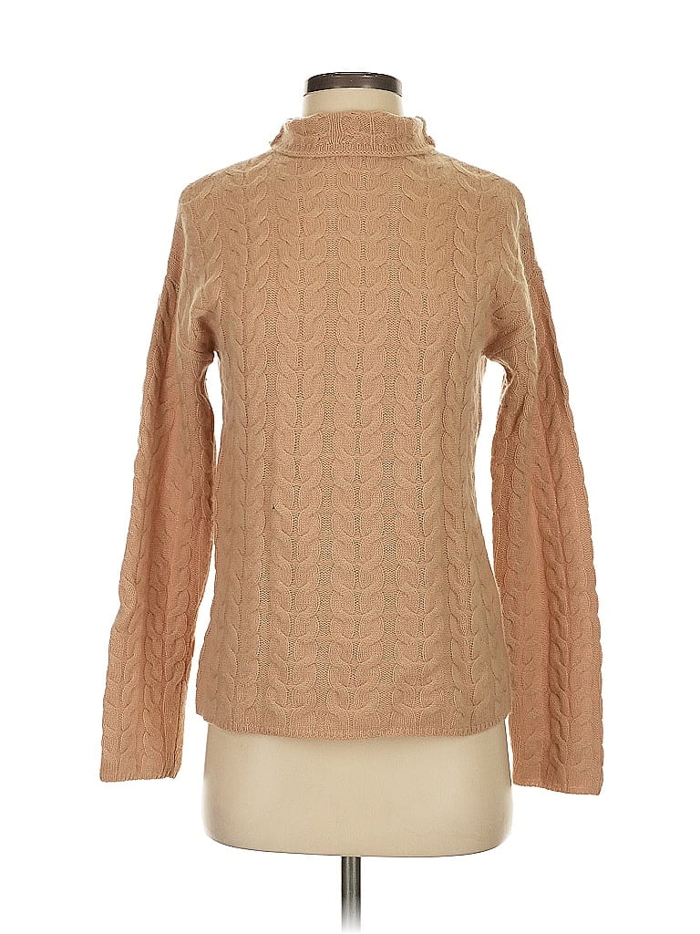 Magaschoni 100% Cashmere Tan Cashmere Pullover Sweater Size S - 81% off ...