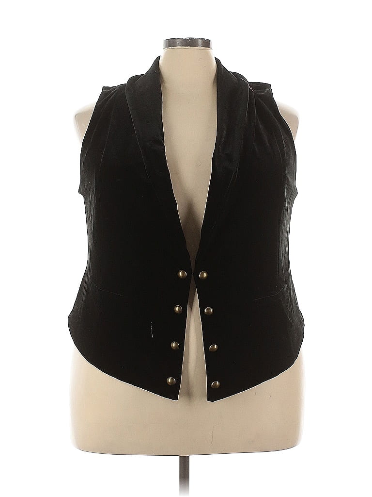 Torrid Black Vest Size 3X - 52% off | ThredUp