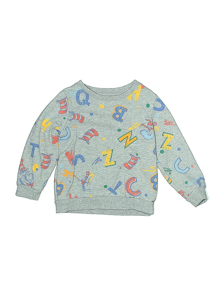 Dr. Seuss Print Blue Pullover Sweater Size 3T - 43% off | ThredUp