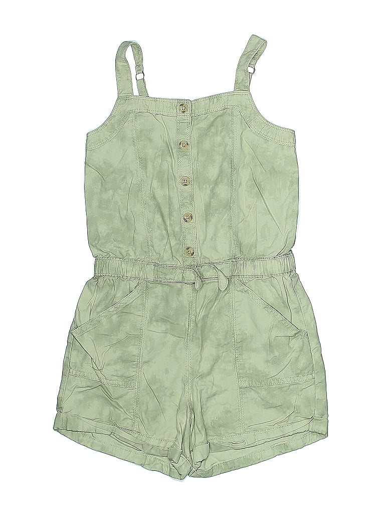 Abercrombie Green Overalls Size 9 - 73% off | ThredUp
