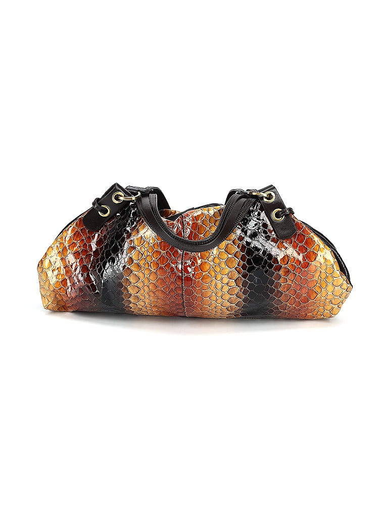 Charlie Lapson Animal Print Orange Shoulder Bag One size - 52% off ...