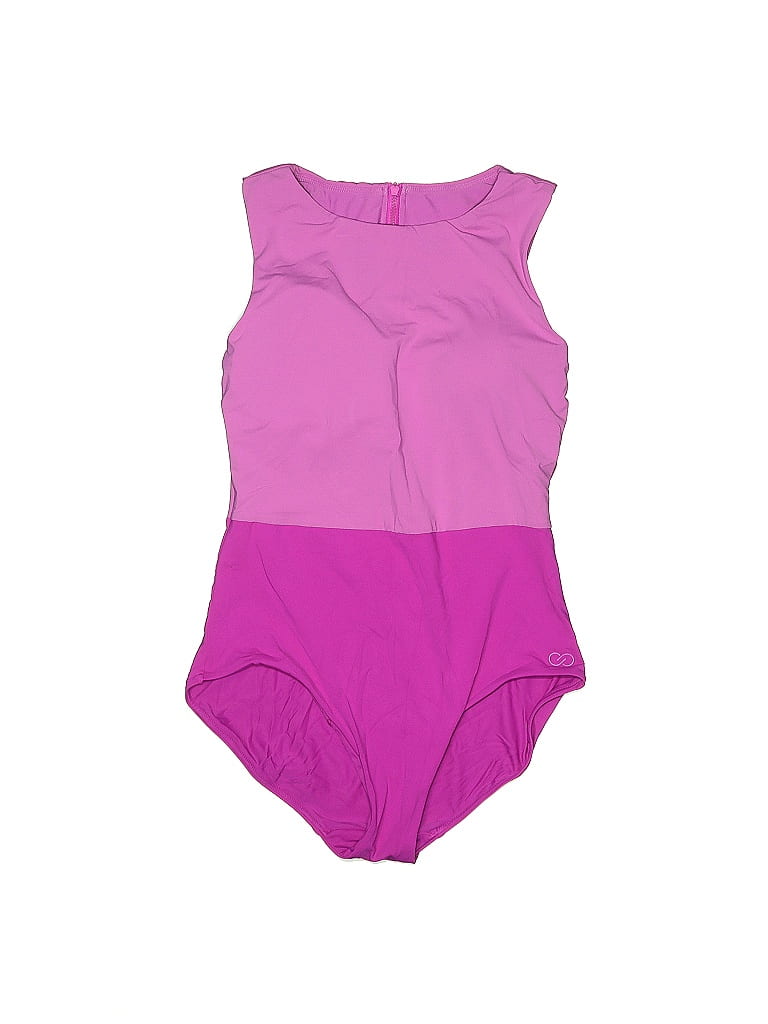 Calia by Carrie Underwood Color Block Purple One Piece Swimsuit Size 4 ...