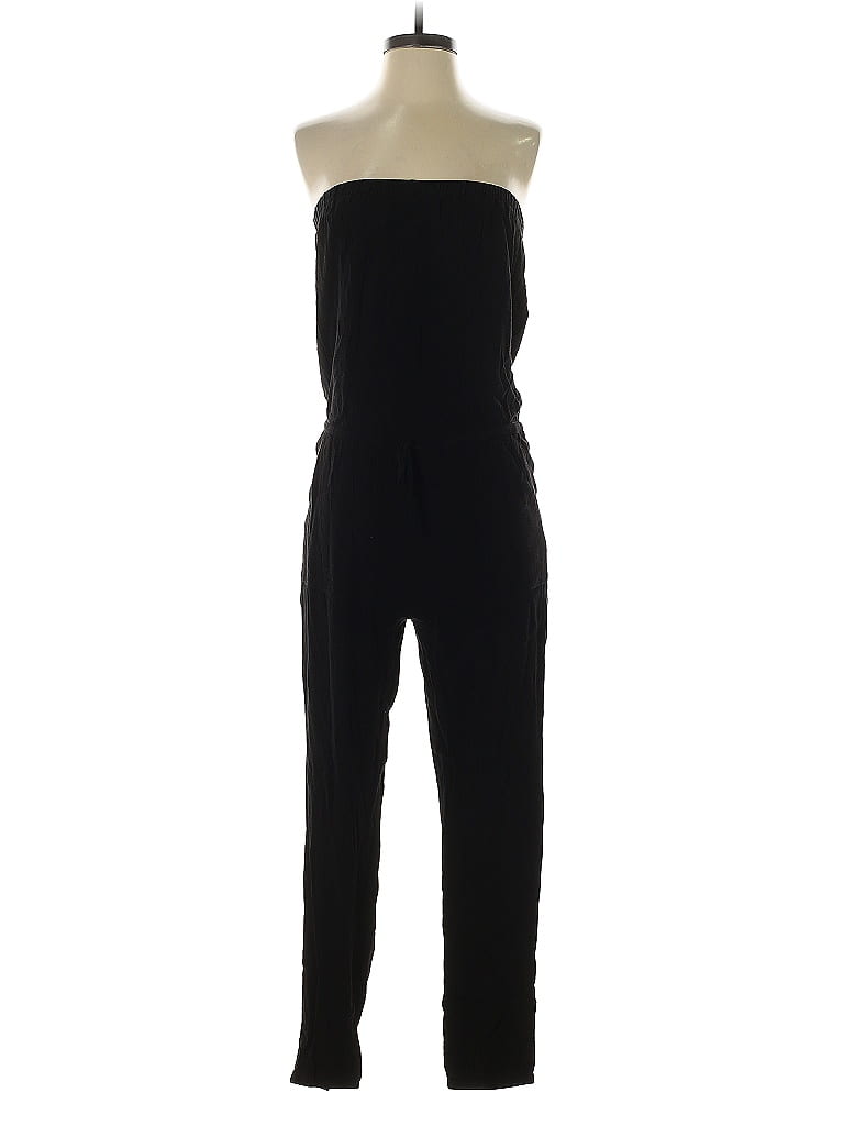 Wells Grace Solid Black Jumpsuit Size S - 76% off | ThredUp