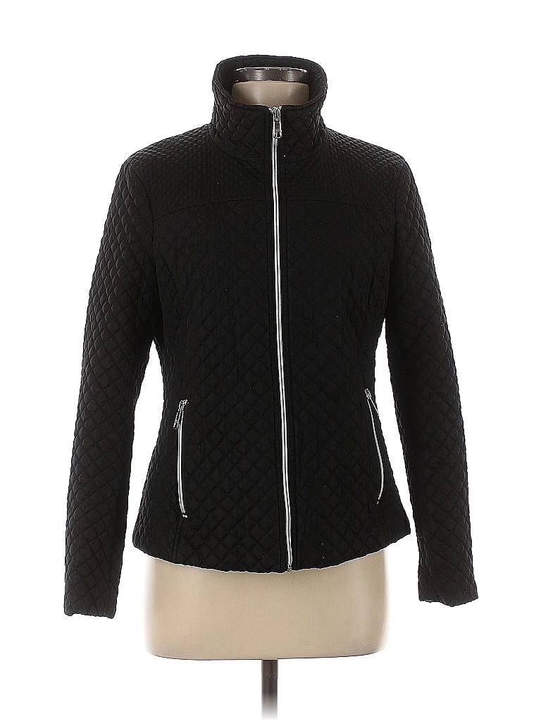 Black Rivet 100% Polyester Argyle Black Jacket Size M - 68% off | ThredUp