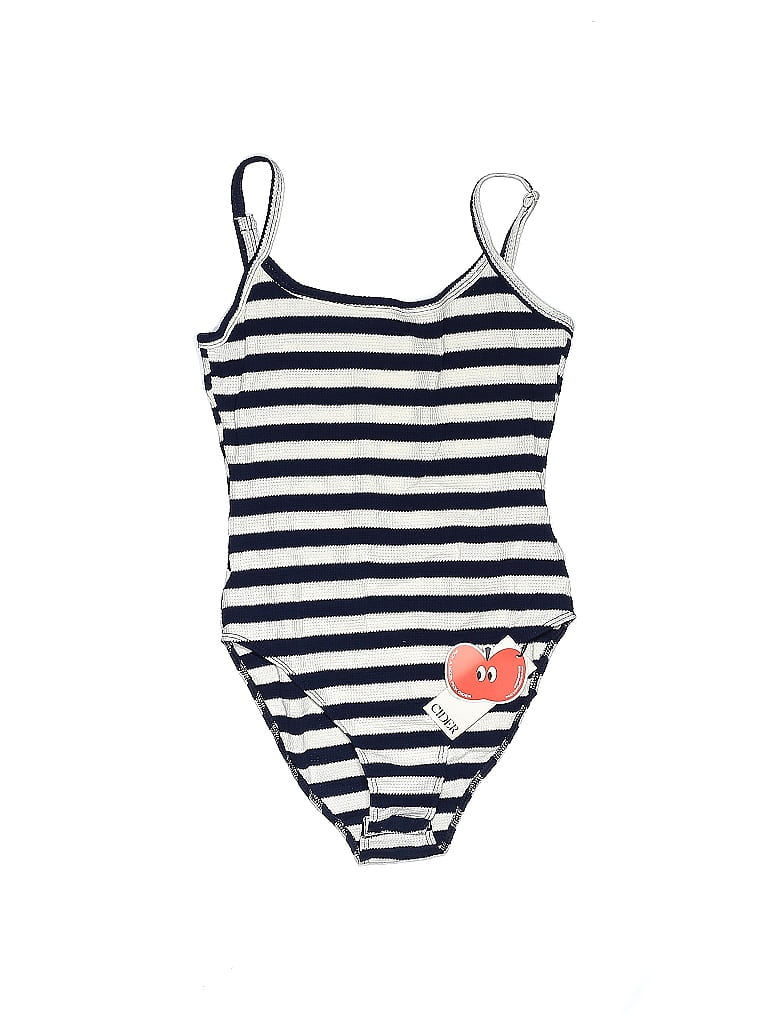 Cider Stripes Ivory One Piece Swimsuit Size S - 50% off | ThredUp