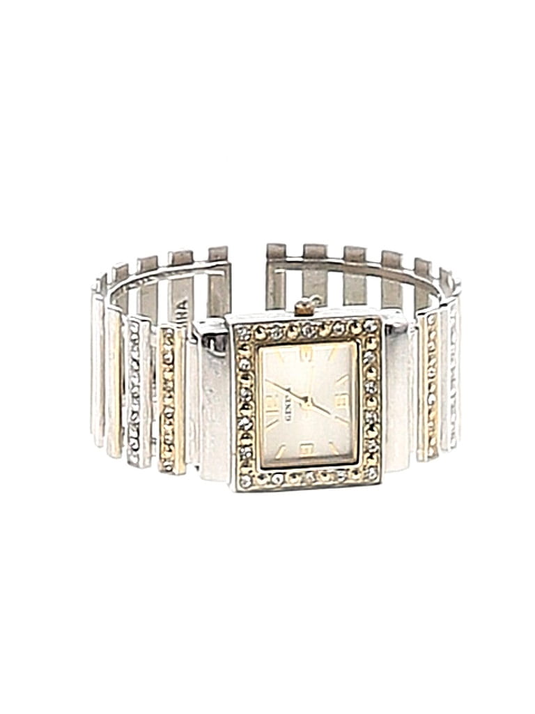 Geneva Ivory Silver Watch One Size - 29% off | ThredUp