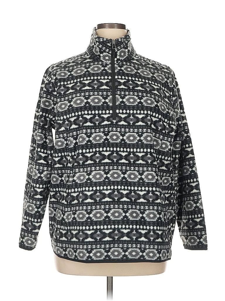 Amazon Essentials 100% Polyester Gray Pullover Sweater Size 1X - 52% ...