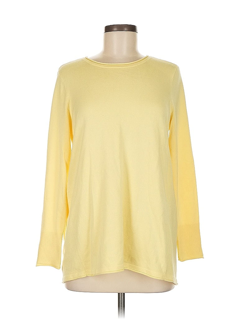 Chico's Yellow Long Sleeve T-Shirt Size M - 60% off | ThredUp