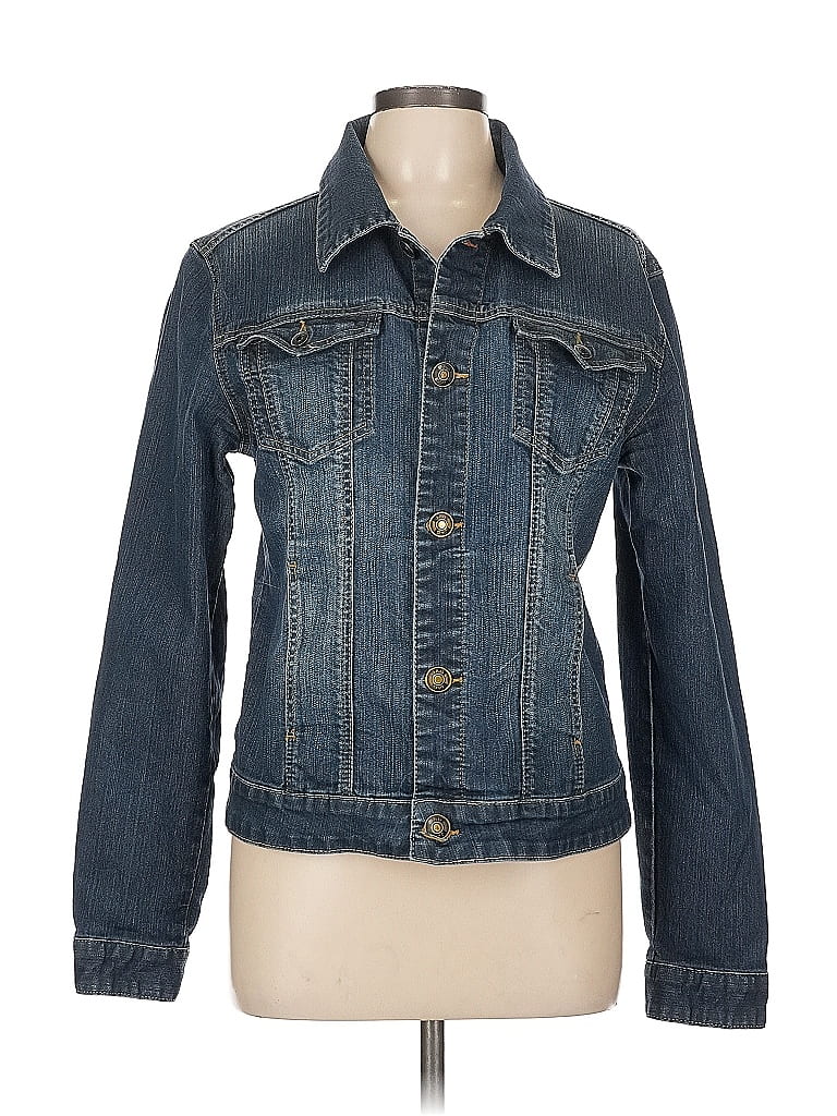 Jag Blue Denim Jacket Size L - 69% off | ThredUp