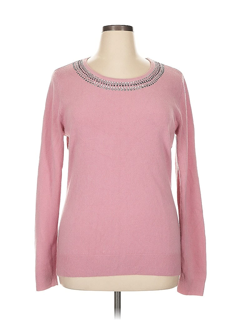 Debbie Morgan 100% Acrylic Pink Pullover Sweater Size XL - 43% off ...