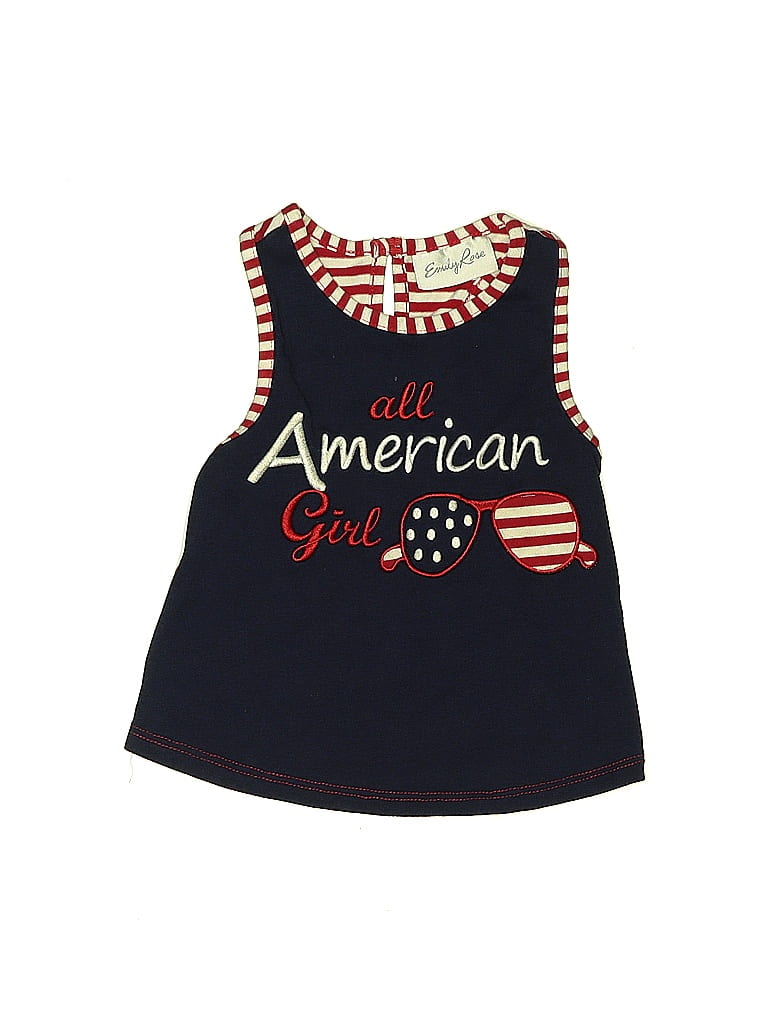 Emily Rose Blue Tank Top Size 4 - 11% off | ThredUp
