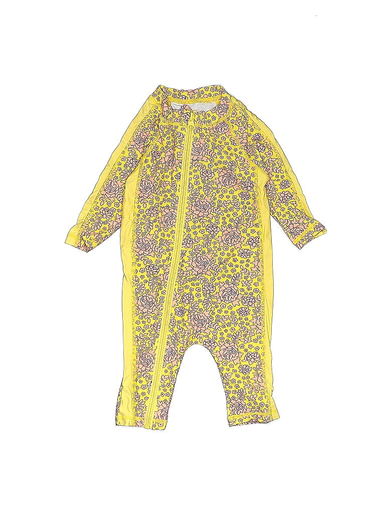SwimZip Yellow Wetsuit Size 3-6 mo - 54% off | ThredUp