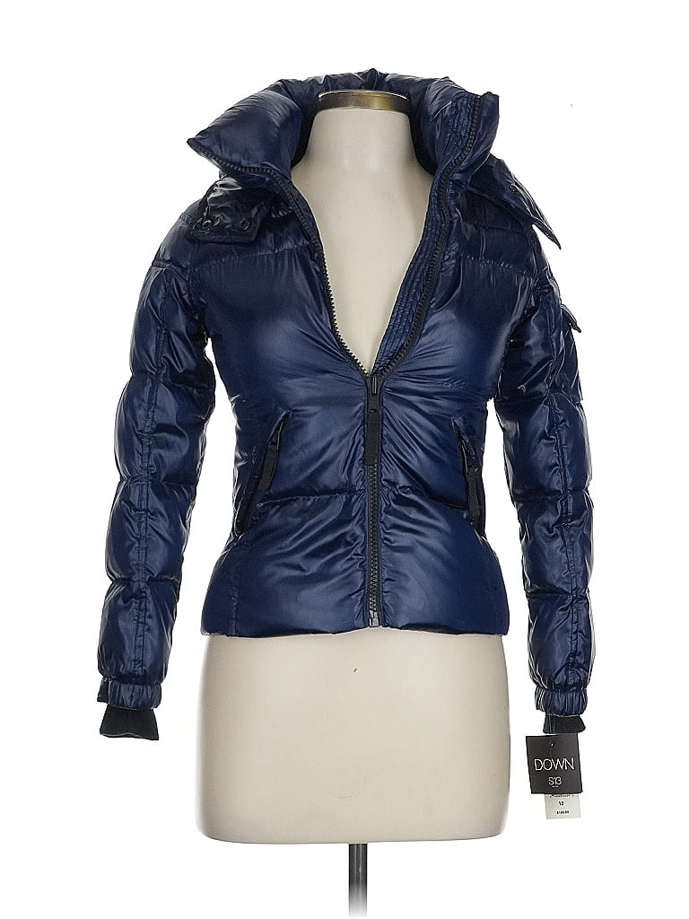 S13/NYC 100% Polyester Blue Jacket Size 12 - 60% off | ThredUp